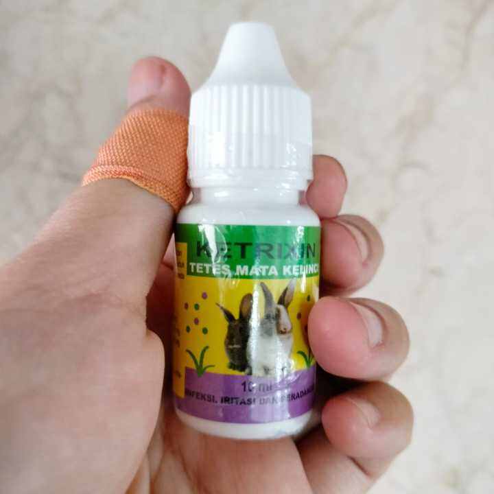 KETRIXIN DROP 30ML OBAT HEWAN TETES MATA KELINCI HAMSTER HEWAN PENGERAT ...