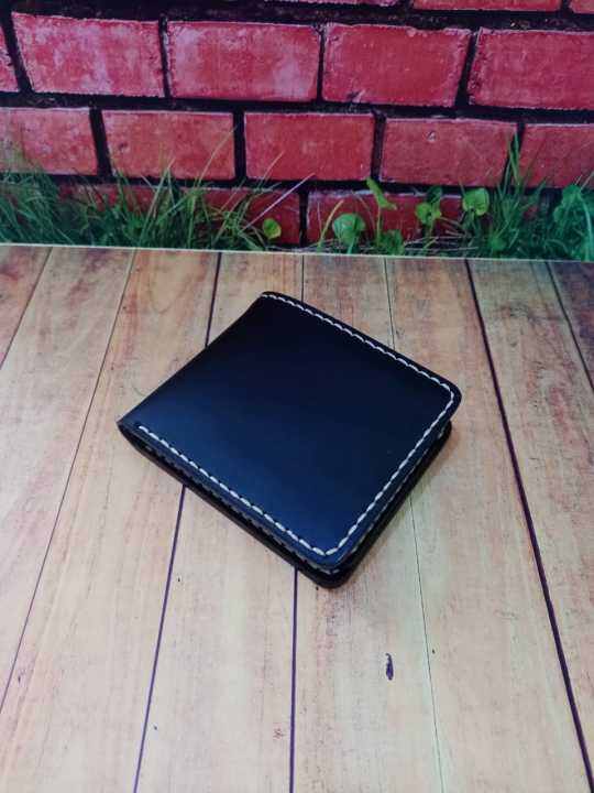 Dompet Kulit Asli Garut Full Handmade (Sulam) / Mini Bifold | Lazada ...