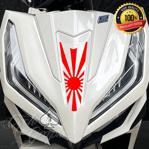 HONDA CLICK V3 125i JDM JAPAN FLAG STICKER ejcycle | Lazada PH