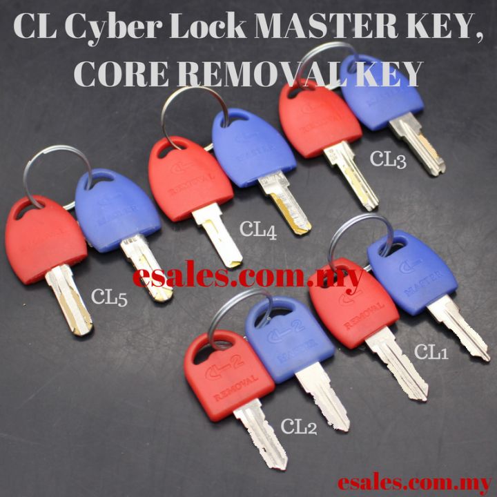CL Cyber Lock Master Key CL1 K-200-93-PMM15/CL | Lazada