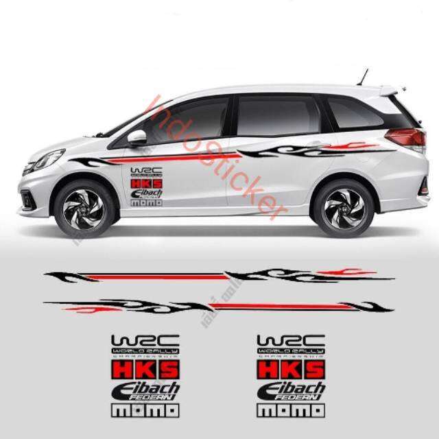 Sticker stiker mobil Honda Mobilio stiker tribal Mobilio innova sigra ...