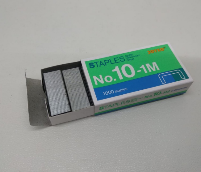 Staples / isi Stapler/ isi jepretan kertas Joyko No.10-1M | Lazada ...