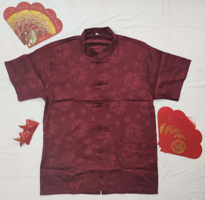 【Malaysia Ready Stock】Men Traditional Cheongsam Tang Suit Hanfu Chinese ...