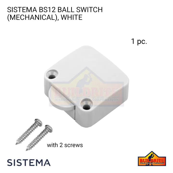 SISTEMA BS12 WH 32 x 34 x 15mm 1pc White ABS Plastic Light Mechanical ...