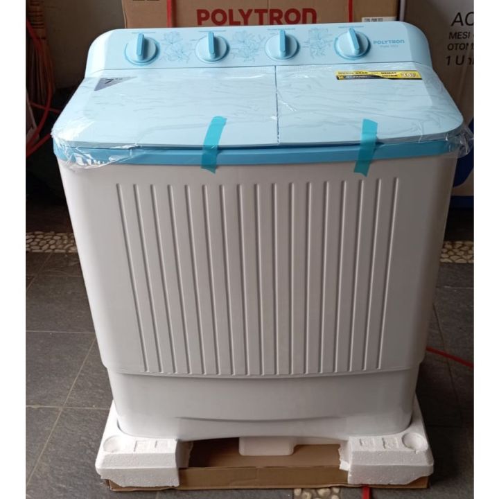 Mesin Cuci Polytron 2 Tabung 8 KG TWIN TUB PWM-8073B/P | Lazada Indonesia