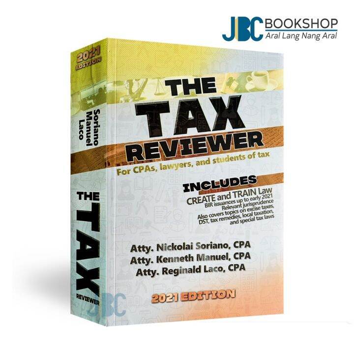 Practical Books The Tax Reviewer for CPAs Lawyers and Students of Tax ...