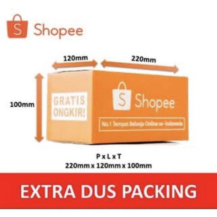 EXTRA DUS - Tambahan Packing Dus | Pesanan Aman Sampai Tujuan | Lazada ...