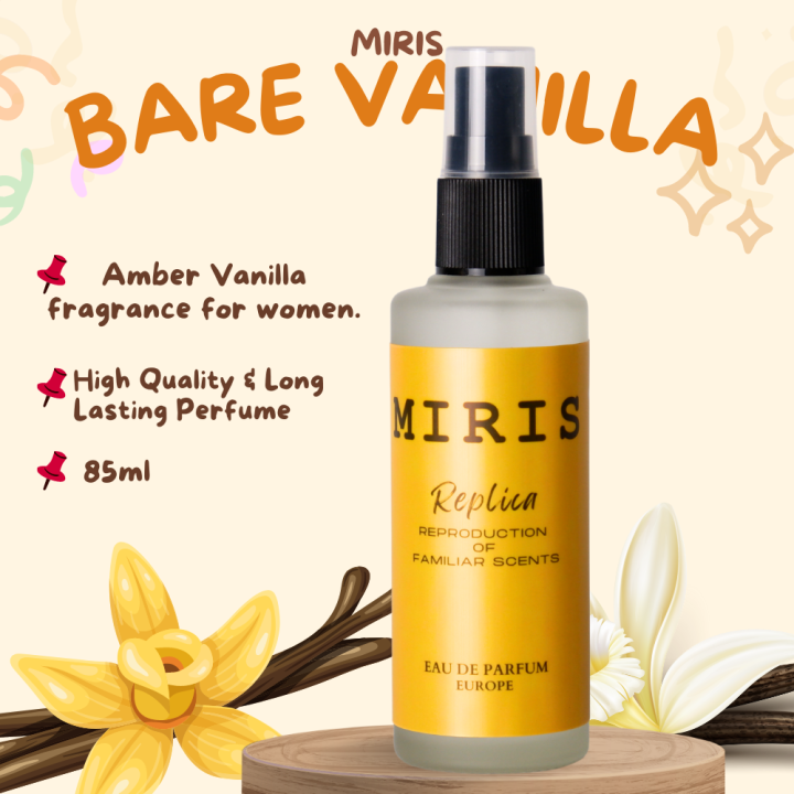 Miris Scents Bare Vanilla Inspired Scent Perfume for Women 85ml Oil ...