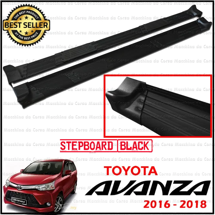 Toyota Avanza 2016-2018 Aluminum Alloy Step Board / Stepboard with ...