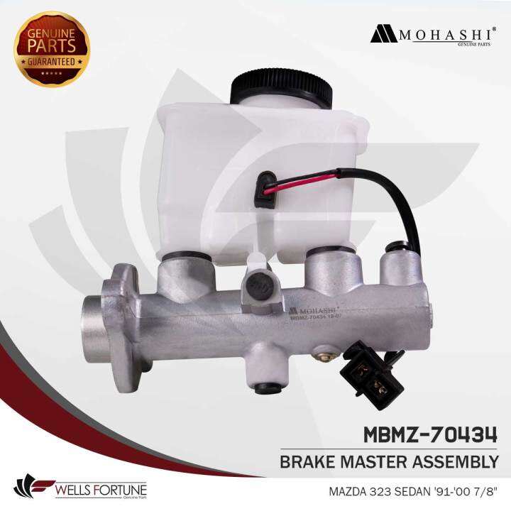 MAZDA 323 SEDAN 1991 - 2000 7/8" BRAKE MASTER ASSEMBLY MOHASHI BR70-43 ...