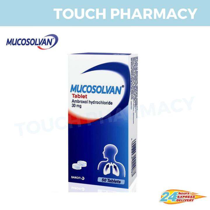 MUCOSOLVAN Cough Relief Tablet 50's/BOX | Lazada
