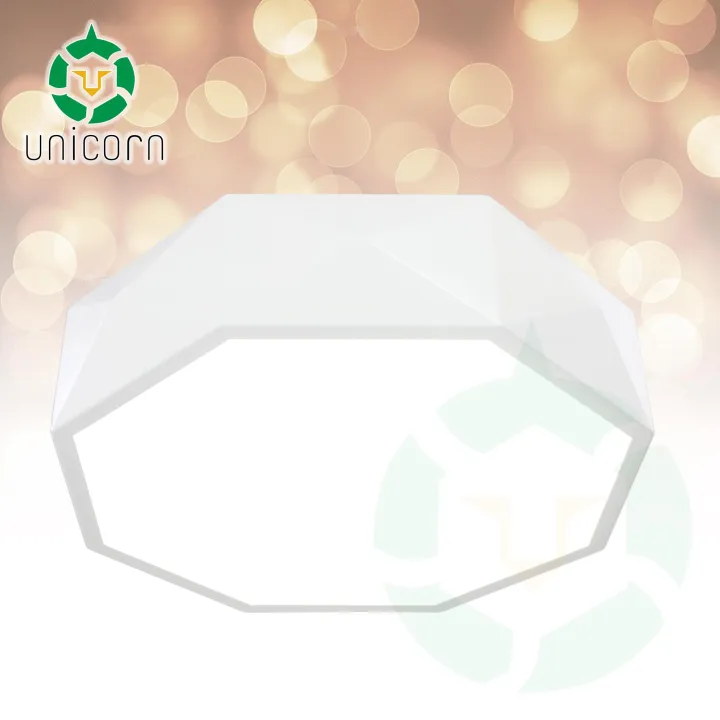Unicorn Selected 40 cm Minimalist PREMIUM Octagon Shaped Modern Ceiling ...
