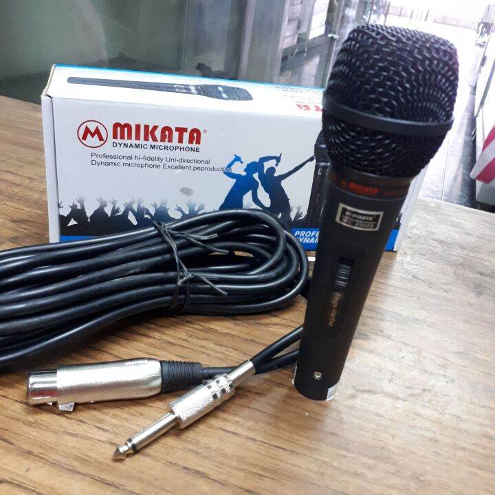 Mikata Professional Dynamic Microphone (MIC-2000B) w/ Microphone Wire | Lazada PH