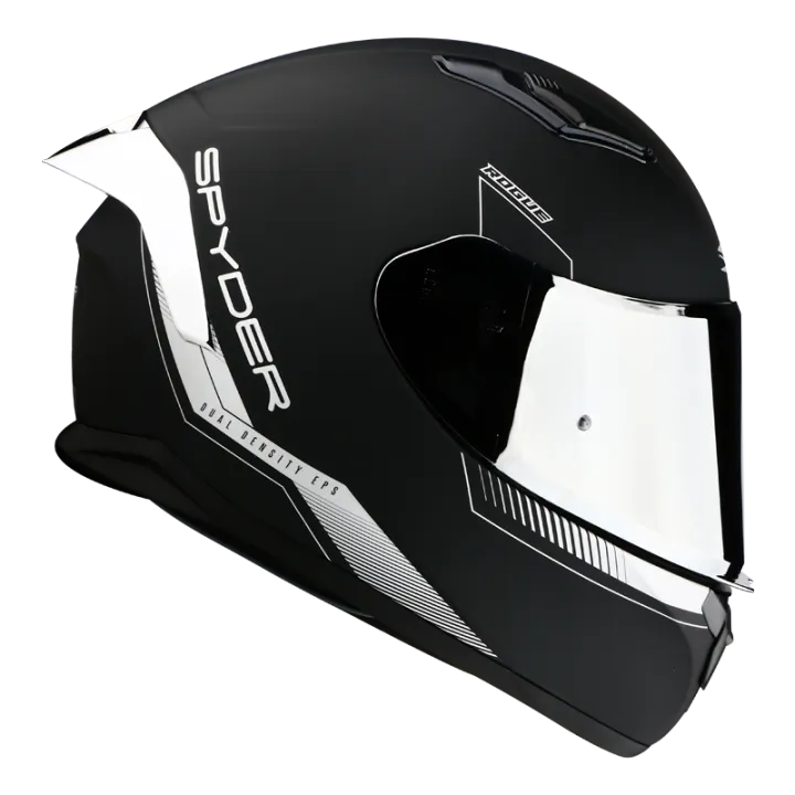 Spyder Full-Face Helmet with Dual Visor ROGUE PD SOB+ (FREE Clear Visor ...