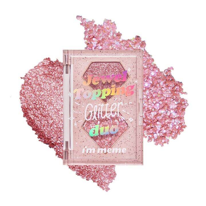 [I`M MEME Official] Jewel Topping Glitter Duo | Lazada PH