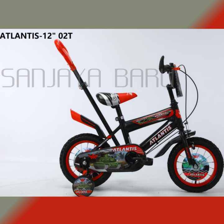 SEPEDA ANAK BMX ATLANTIS 02T 12 INCH LEON STIR DORONGAN | Lazada Indonesia