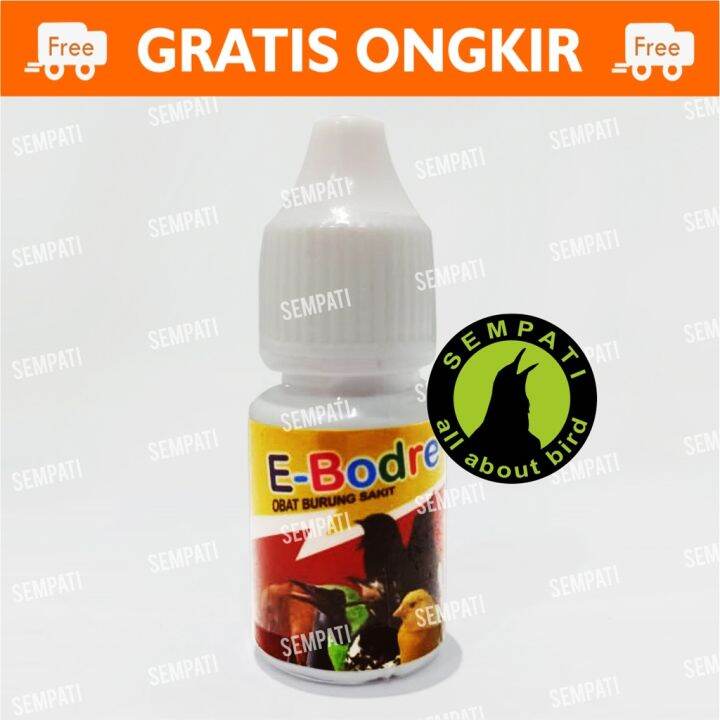 E-BODRE EBODRE EBOD JAYA OBAT BURUNG SAKIT INFEKSI SALURAN KEMIH PENYAKIT PERNAFASAN SERAK ...