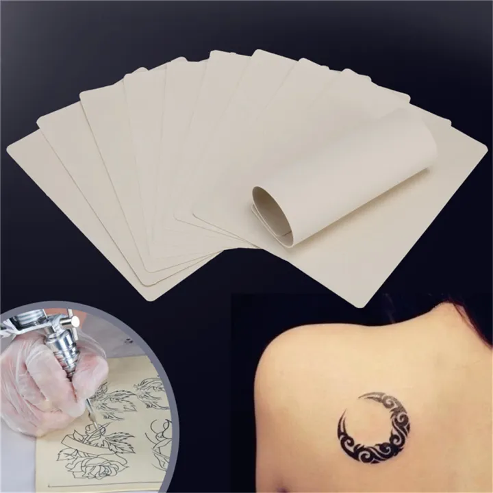 VOTO MALL 1PCS Tattoo Practice Skin Sheet Blank Plain for Tattoo Needle ...