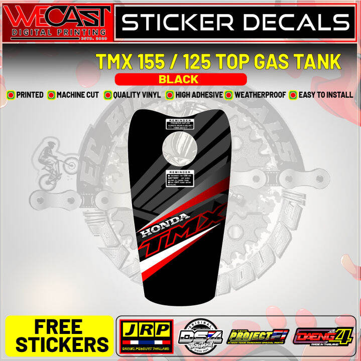 TMX TOP GAS TANK STICKER DECALS | Lazada PH