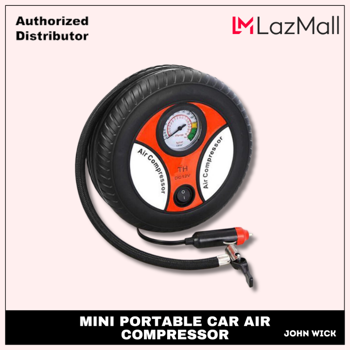 Auto Inflatable Pumps Electric Tires Inflators Mini Portable Car Air ...