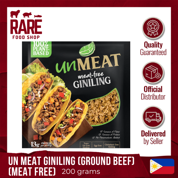 Un Meat Giniling (Ground Beef) (Meat Free) 200g | Lazada PH