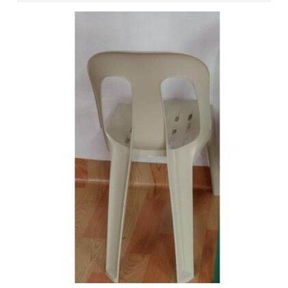 UPUAN/ Monoblock Ordinary Chair/GREEN WHITE COLOR ORDINARY CHAIR ...