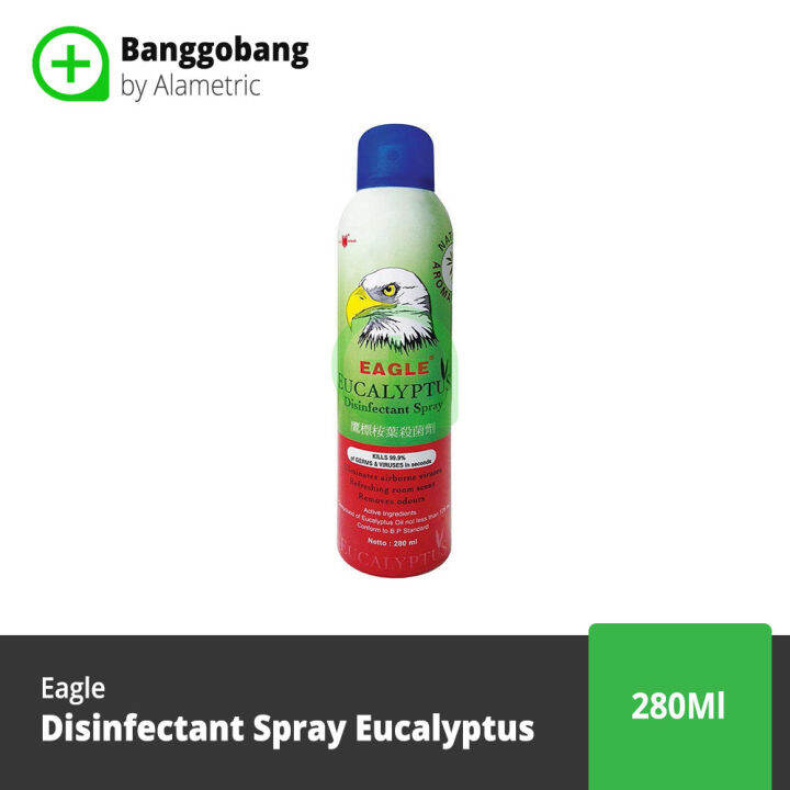 Eagle Disinfectant Spray Eucalyptus 280Ml - Banggobang | Lazada Indonesia