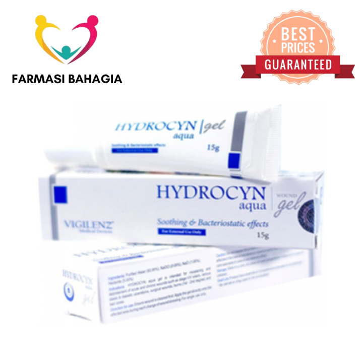 Hydrocyn Aqua Wound Gel 15g | Lazada