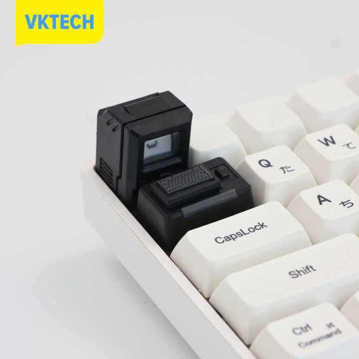 [Vktech] 80s Retro Classic Keyboard Keycaps for MAC Macintosh Style ...