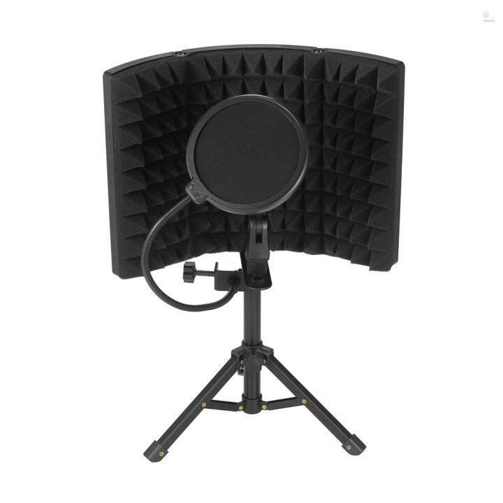 【Ready Stock】 Microphone Isolation Screen with High-Density Absorbing ...
