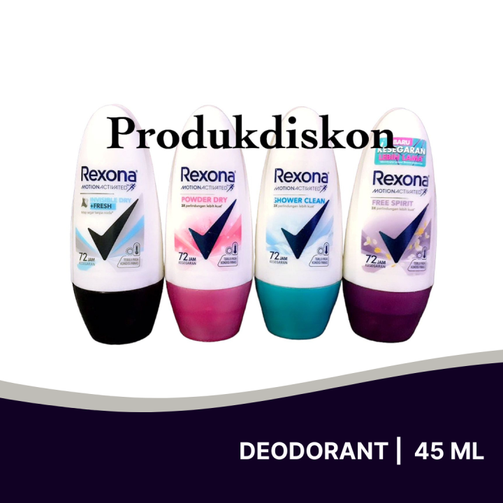 REXONA Women Deodorant Roll On 45ML | Lazada Indonesia