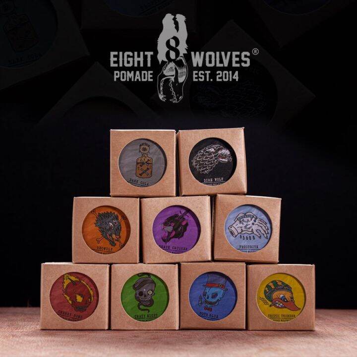 Eight Wolves Man Pomade DIREWOLF and more(freebies)!! for hair styling ...