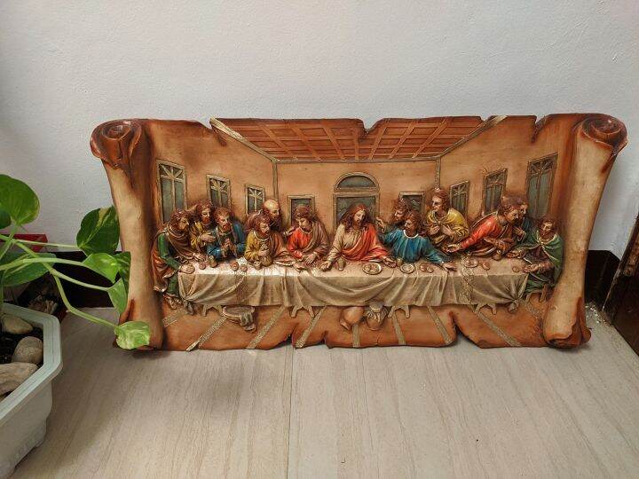 Fiber Resin - Last Supper (26x12 inches) | Lazada PH