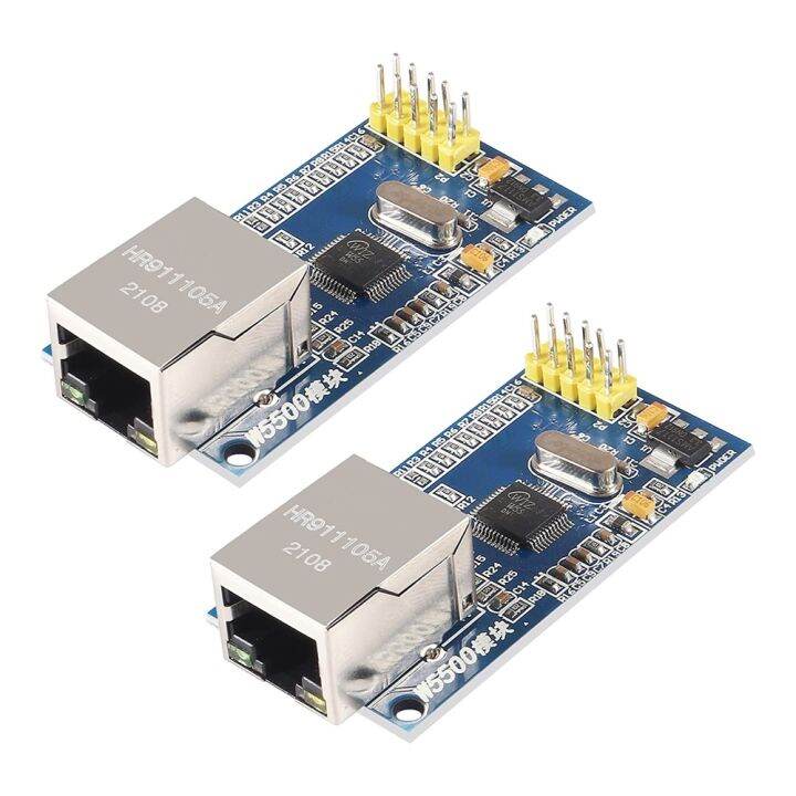 1 2 Pcs W5500 Ethernet Shield Lan Network Module Tcp Ip 51 Stm32 Microcontroller Program With