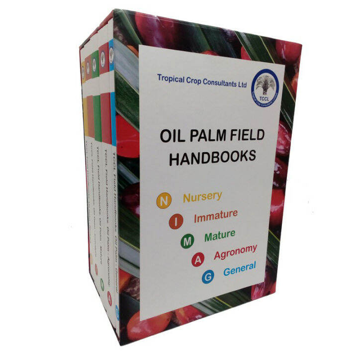 TCCL Oil Palm Field Handbooks (box set of five printed books plus ...