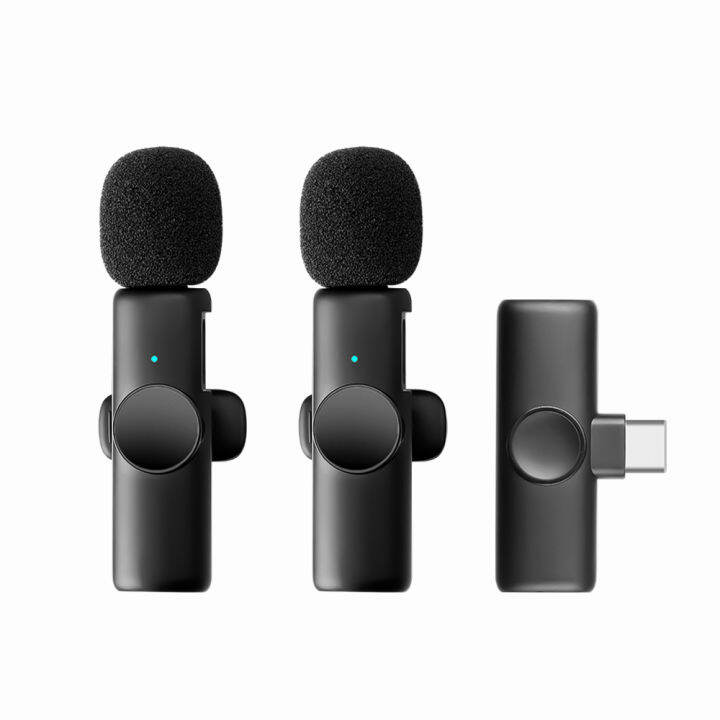 Kebidumei Wireless Microphone Mini Audio Video Recording Mic For Live ...
