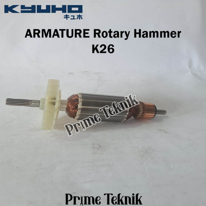Armature Rotary Hammer Kyuho K26 Angker Bor Rotary K26 Kyuho | Lazada ...