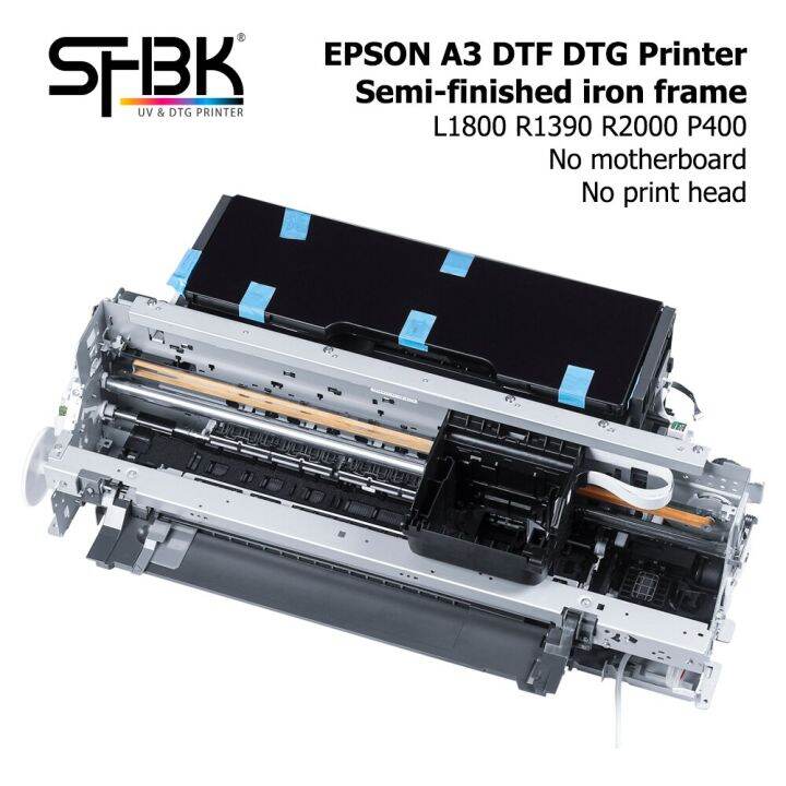 New A3 Epson DTF DTG Printer's Silver Semi-Finished Iron Frame R1390 ...