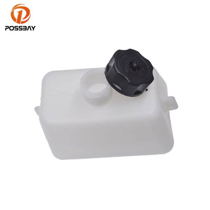 Motorcycle Fuel Tank White Plastic 1L Gasoline Gas Tanks For 47/49cc ...