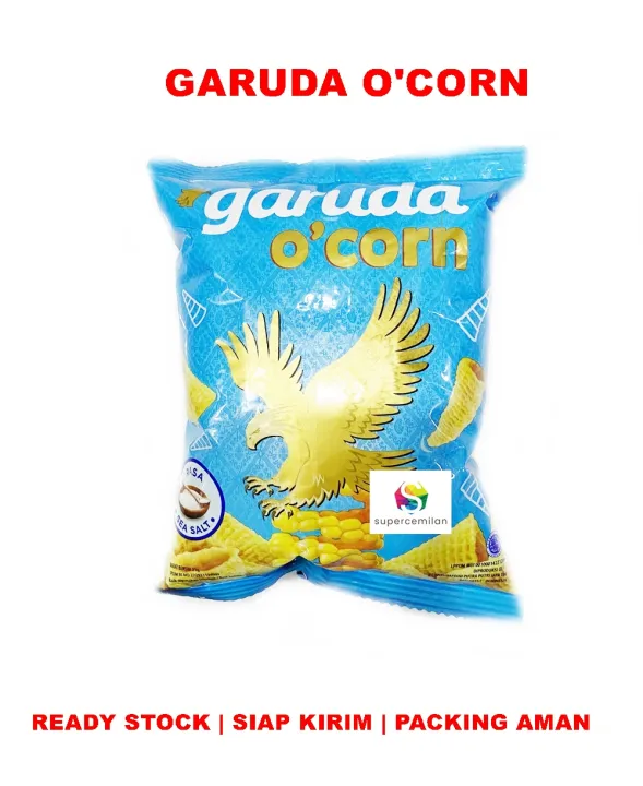 Garuda O'Corn / O Corn Snack Sea Salt 21 Gram | Lazada Indonesia