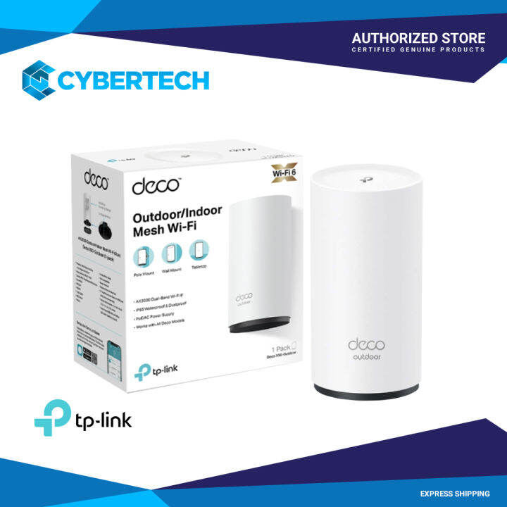 Tp-Link Deco X50 Outdoor (1 Pack) AX3000 Outdoor Whole Home Mesh WiFi 6 Unit | Lazada PH