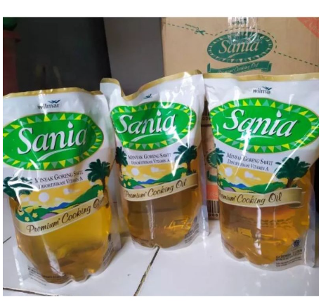 SANIA Minyak Goreng pouch2 Liter | Lazada Indonesia
