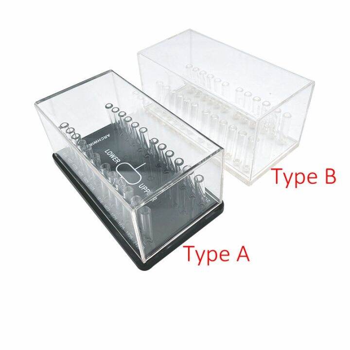 1pc Dental Rectangular Archwire box Acrylic Dispenser Placing Box ...