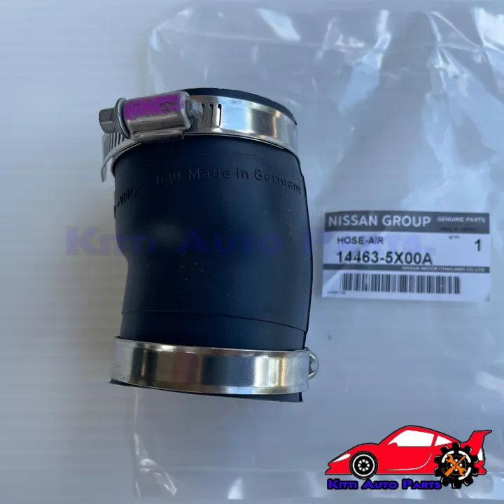 ท่อยางอินเตอร์คลูเล่อร์+เหล็กรัด ท่อนสั้น แท้ (14463-5X00A) ยี่ห้อ ...