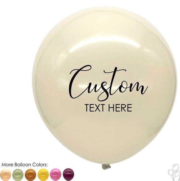 Custom Balloon Printing Logo Event Balloon Personal Balloon advertise ...