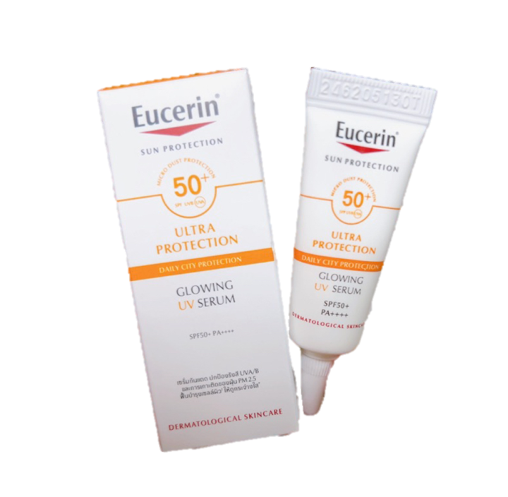 EUCERIN Sun Ultra Protection Glowing UV Serum SPF50+ PA++++ ยูเซอริน ...