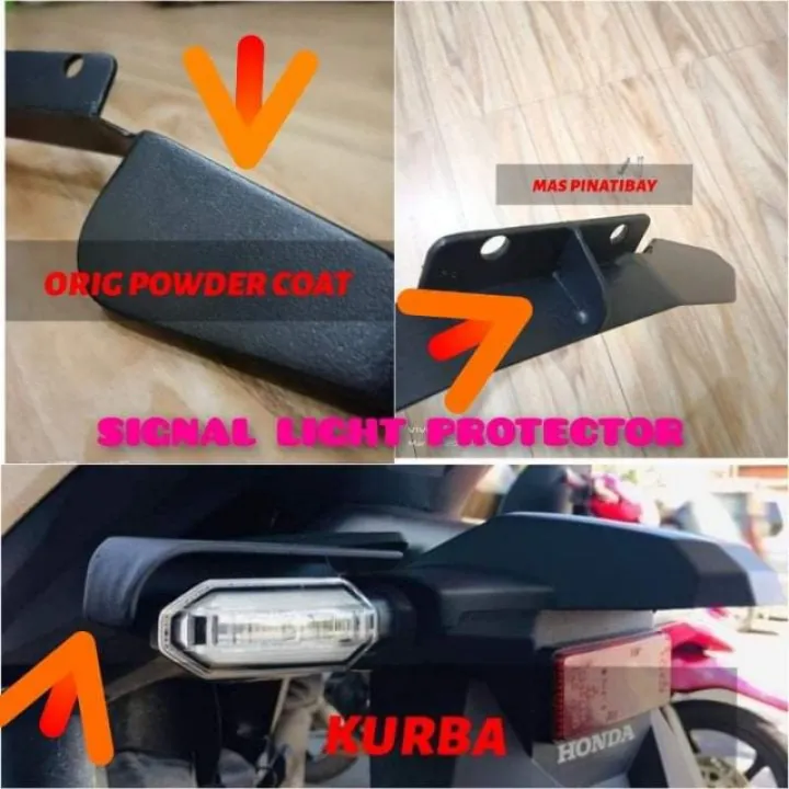 Signal Light Protector for HONDA CLICK 125i / 150i POWDER COATED ...