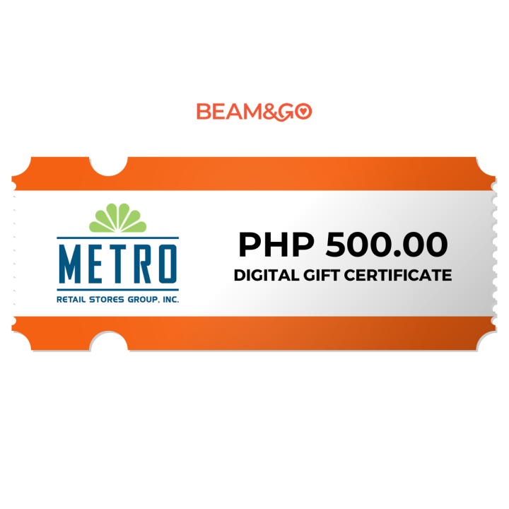 BeamAndGo Digital GC Metro Gaisano P500 eGift | Lazada PH