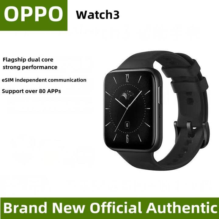 [Official New Product] OPPO Watch 3 Pro Snapdragon W5 Smart Sports Independent Call Watch Watch3 ...