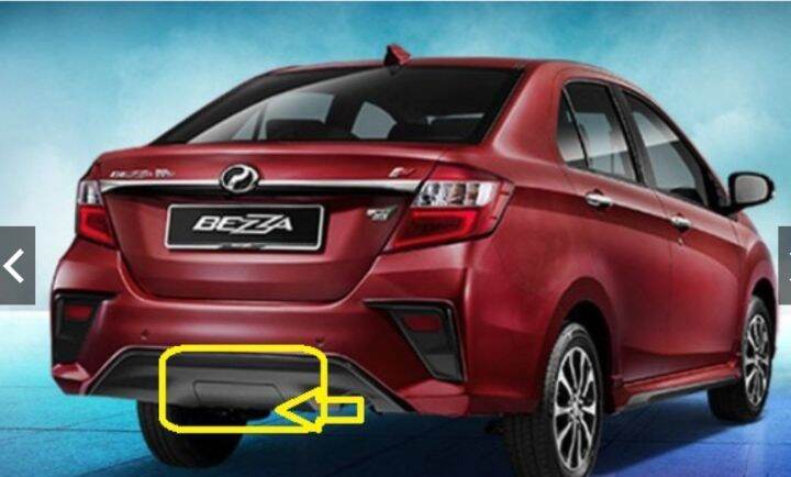 ORIGINAL PERODUA BEZZA 2019 MODEL REAR BUMPER TOWING COVER CAP/TOWING ...